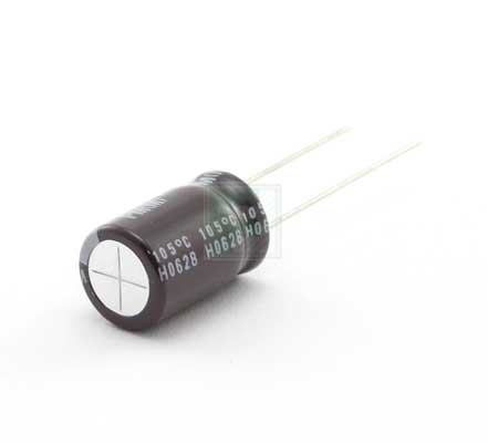 UPM1V221MPD6 in Bag by Nichicon | Aluminum Electrolytic Capacitors ...